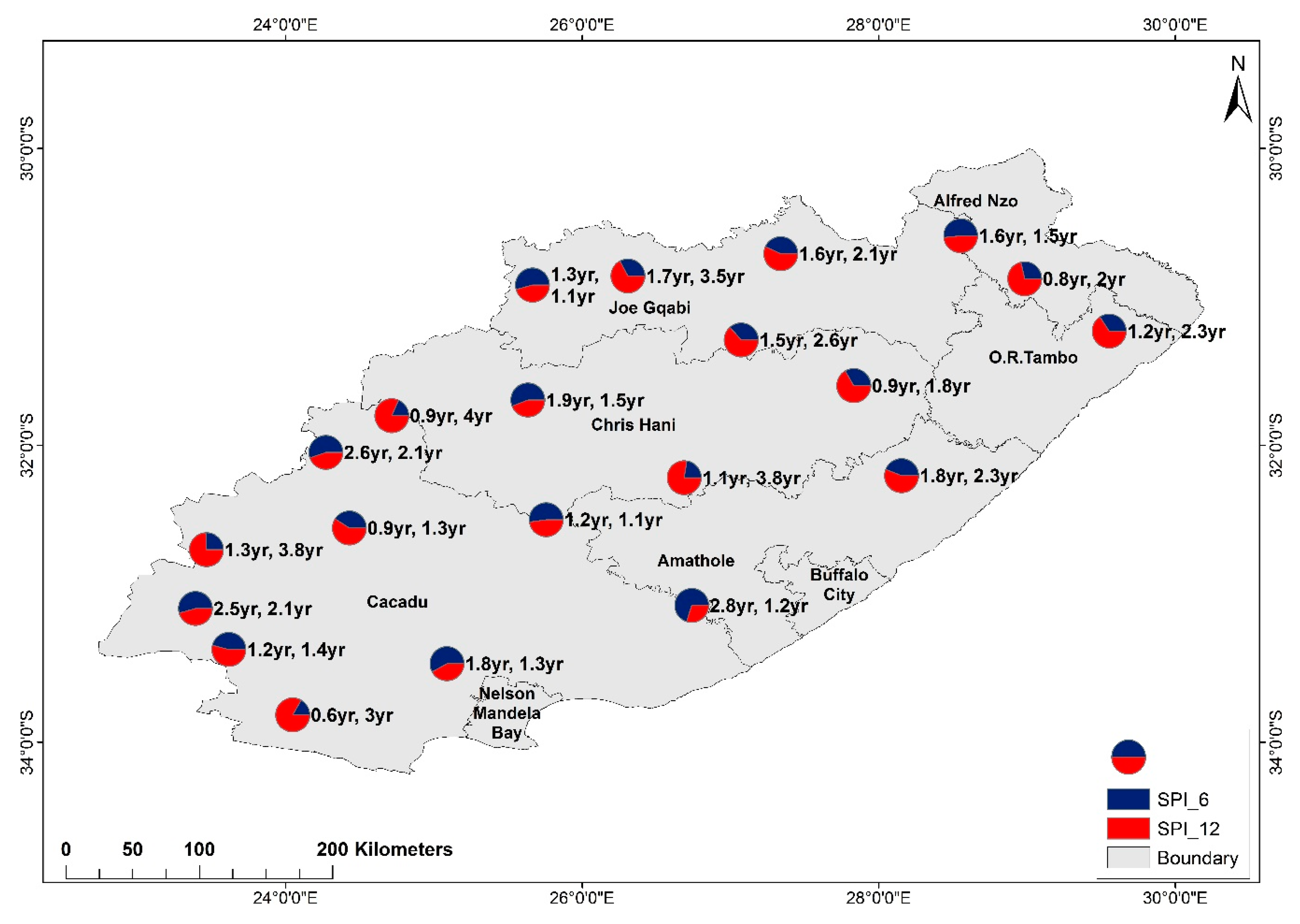 Drought Risk Analysis in the Eastern Cape Province of South Africa: The ...