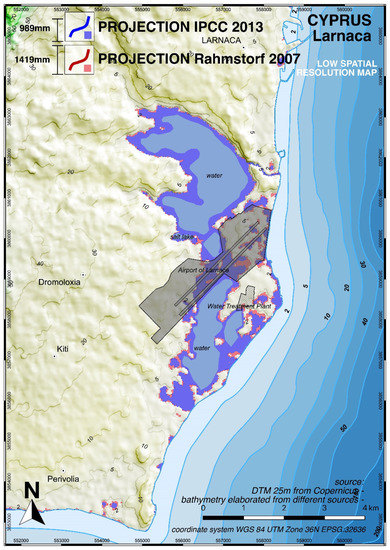 Relative Sea-Level Rise and Potential Submersion Risk for 2100 on 16 ...