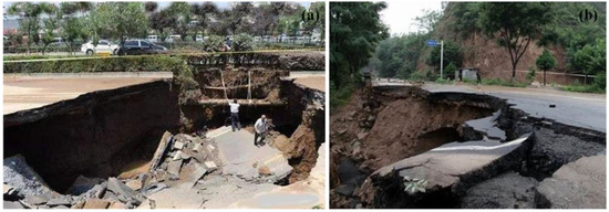 Infiltration Law of Water in Undisturbed Loess and Backfill