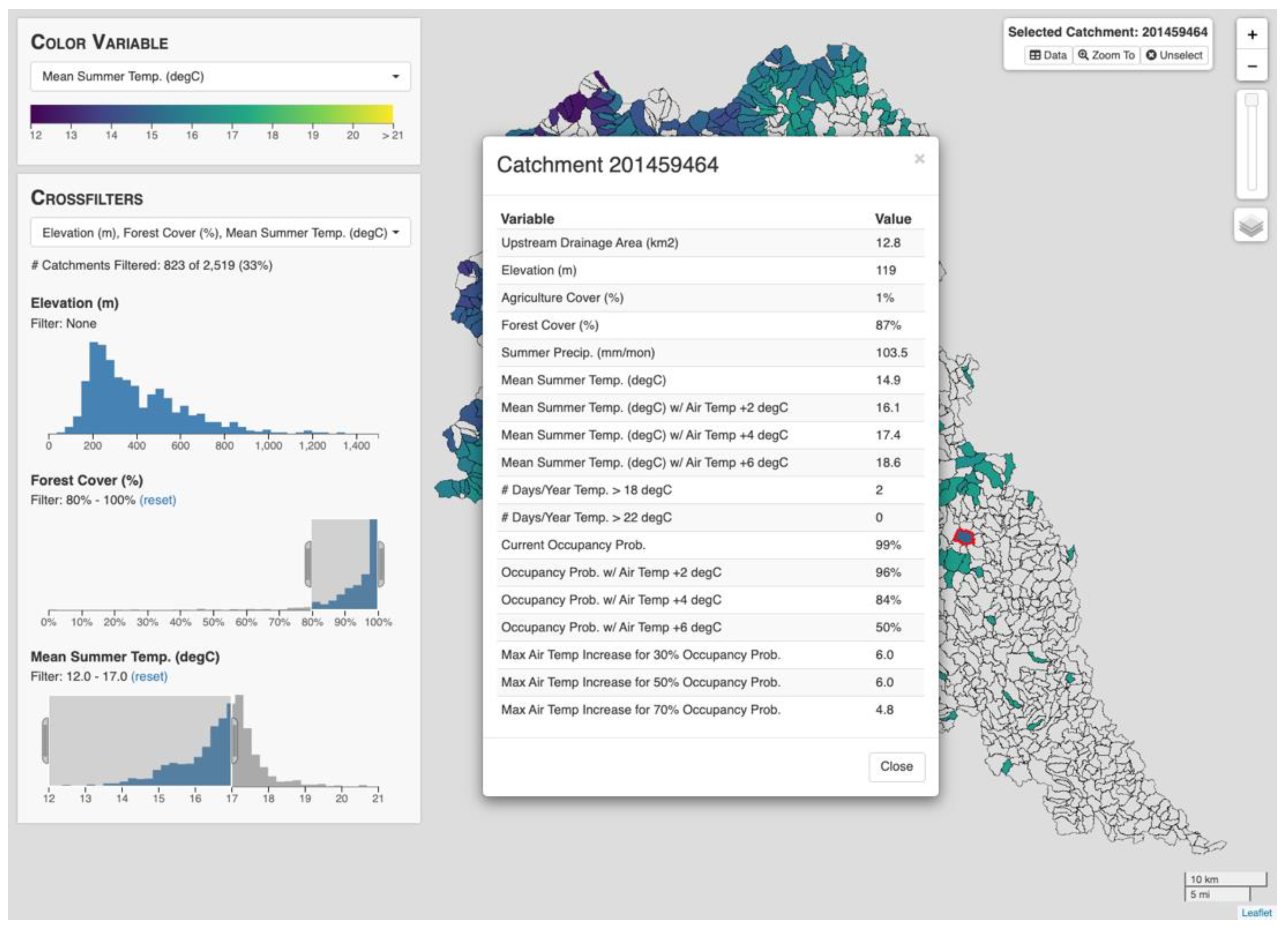 An Interactive Data Visualization Framework for Exploring Geospatial ...