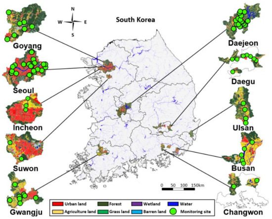 Assessing Land-Cover Effects on Stream Water Quality in Metropolitan ...