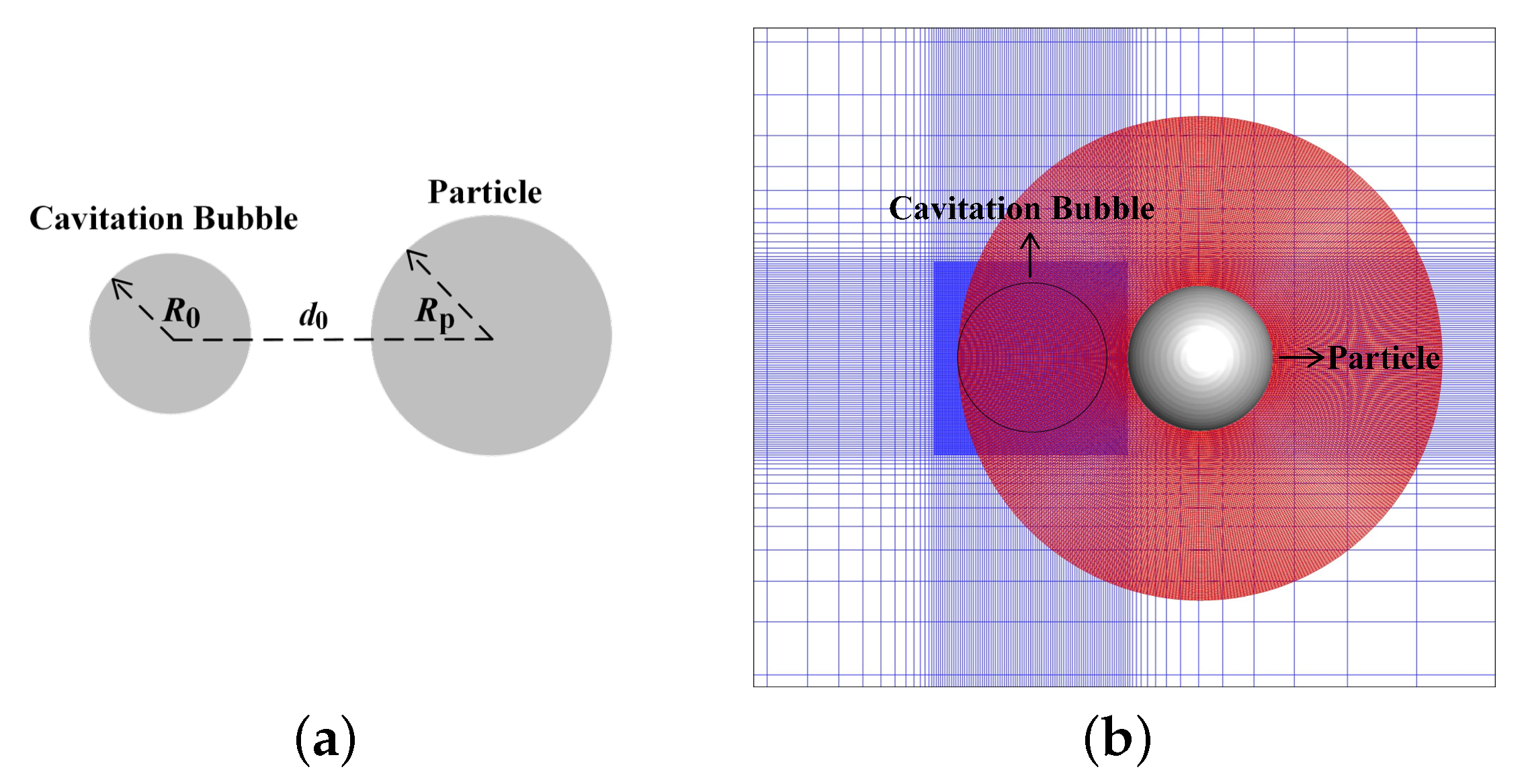 Numerical Study of the Interaction between a Collapsing Bubble and a ...