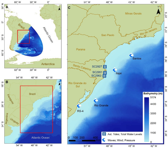 Hydrodynamic and Waves Response during Storm Surges on the Southern ...