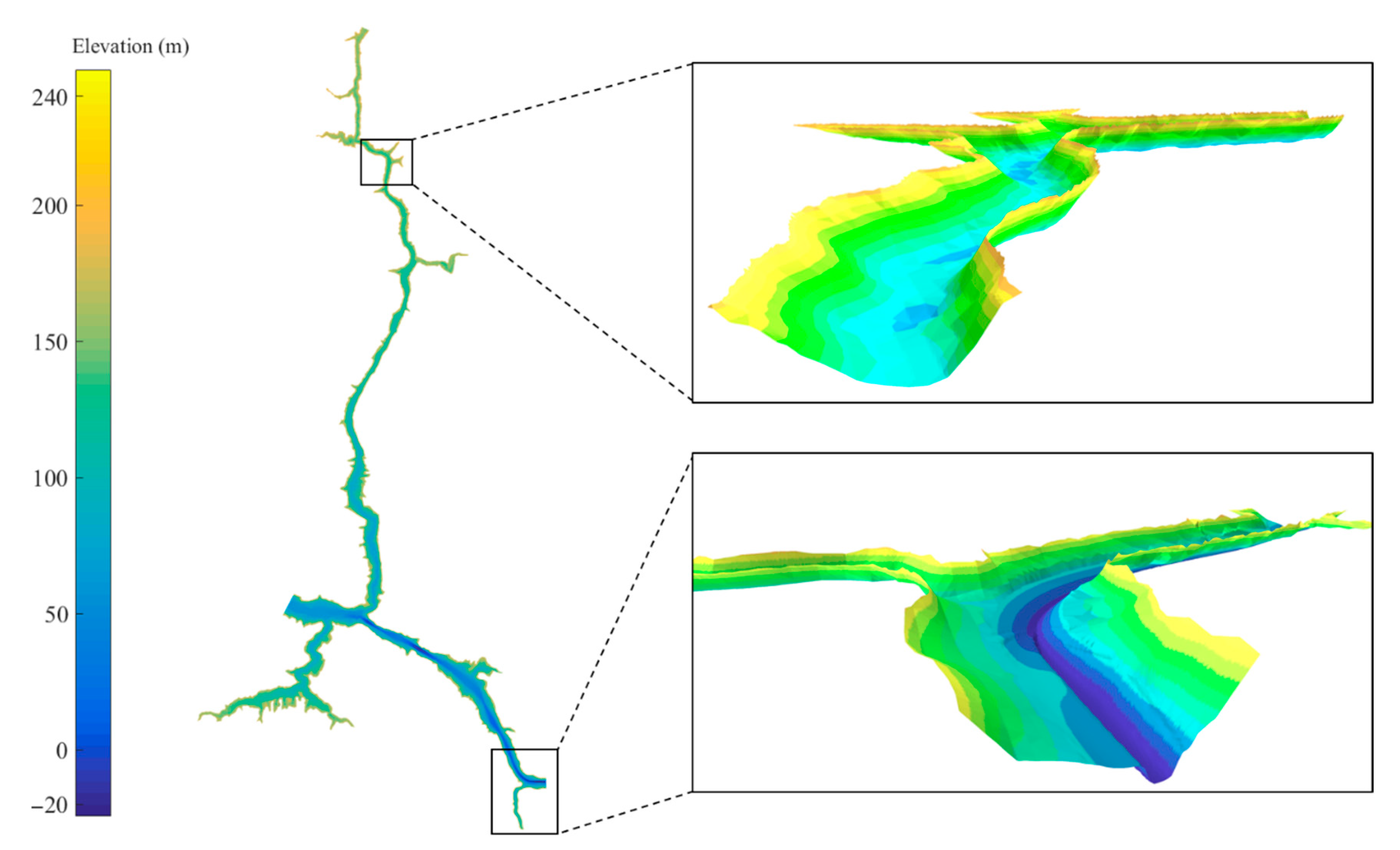 Reconstruction of River Topography for 3D Hydrodynamic Modelling Using ...