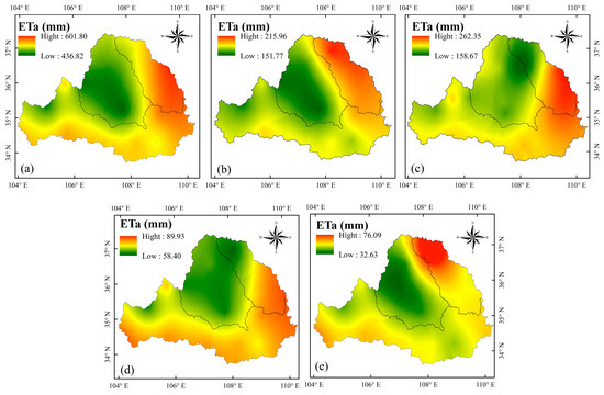 Spatial-Temporal Change of Actual Evapotranspiration and the Causes Based on the Advection ...
