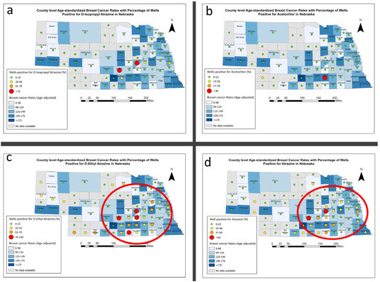 Estrogen Disrupting Pesticides in Nebraska Groundwater: Trends between ...