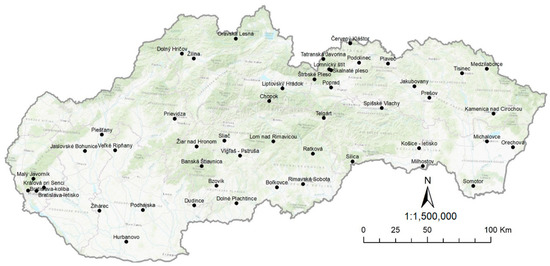 Long-Term Analysis of Precipitation in Slovakia