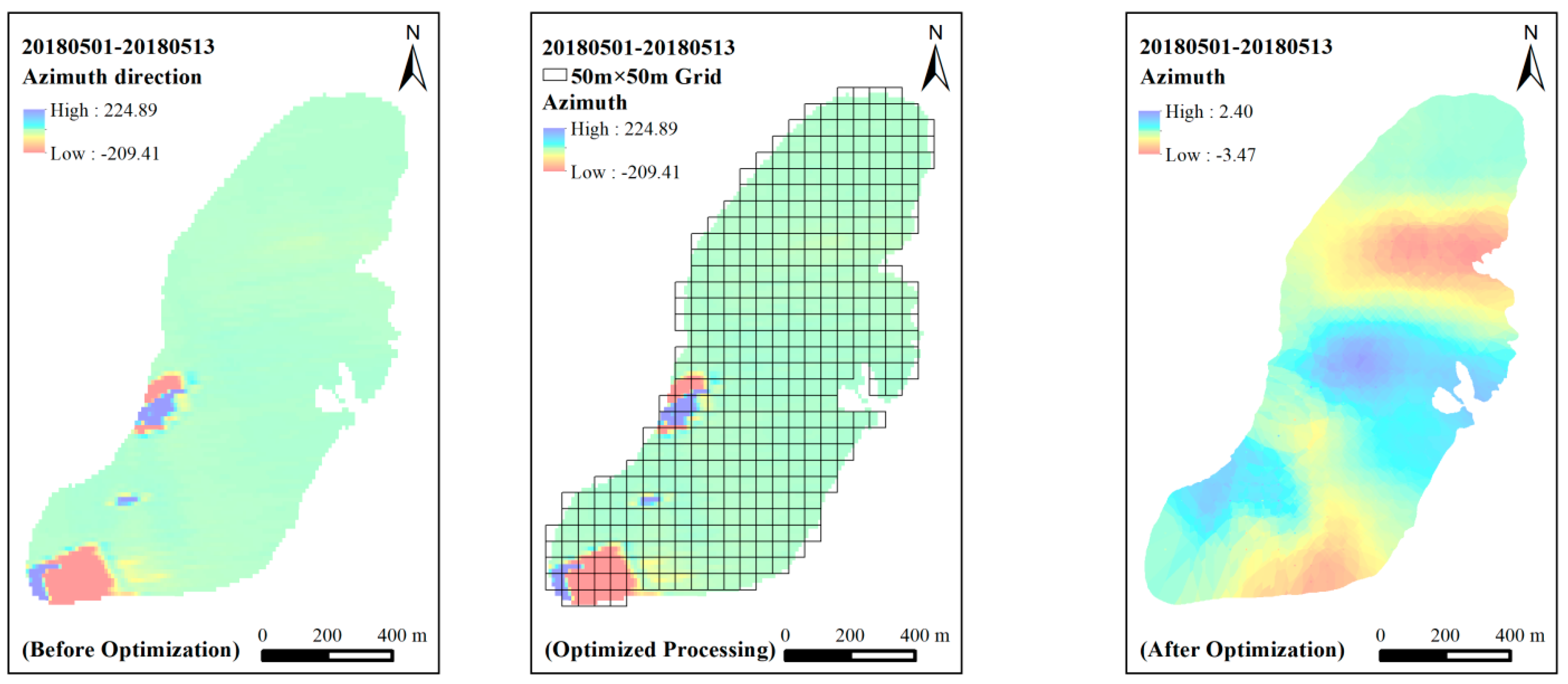 Retrieving and Verifying Three-Dimensional Surface Motion Displacement ...