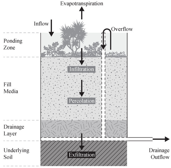 Evaluating the Potential Hydrological Performance of a Bioretention ...