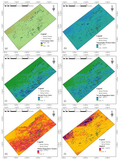 Spatial Prediction of Groundwater Potentiality in Large Semi-Arid and Karstic Mountainous Region ...