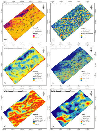 Spatial Prediction of Groundwater Potentiality in Large Semi-Arid and Karstic Mountainous Region ...