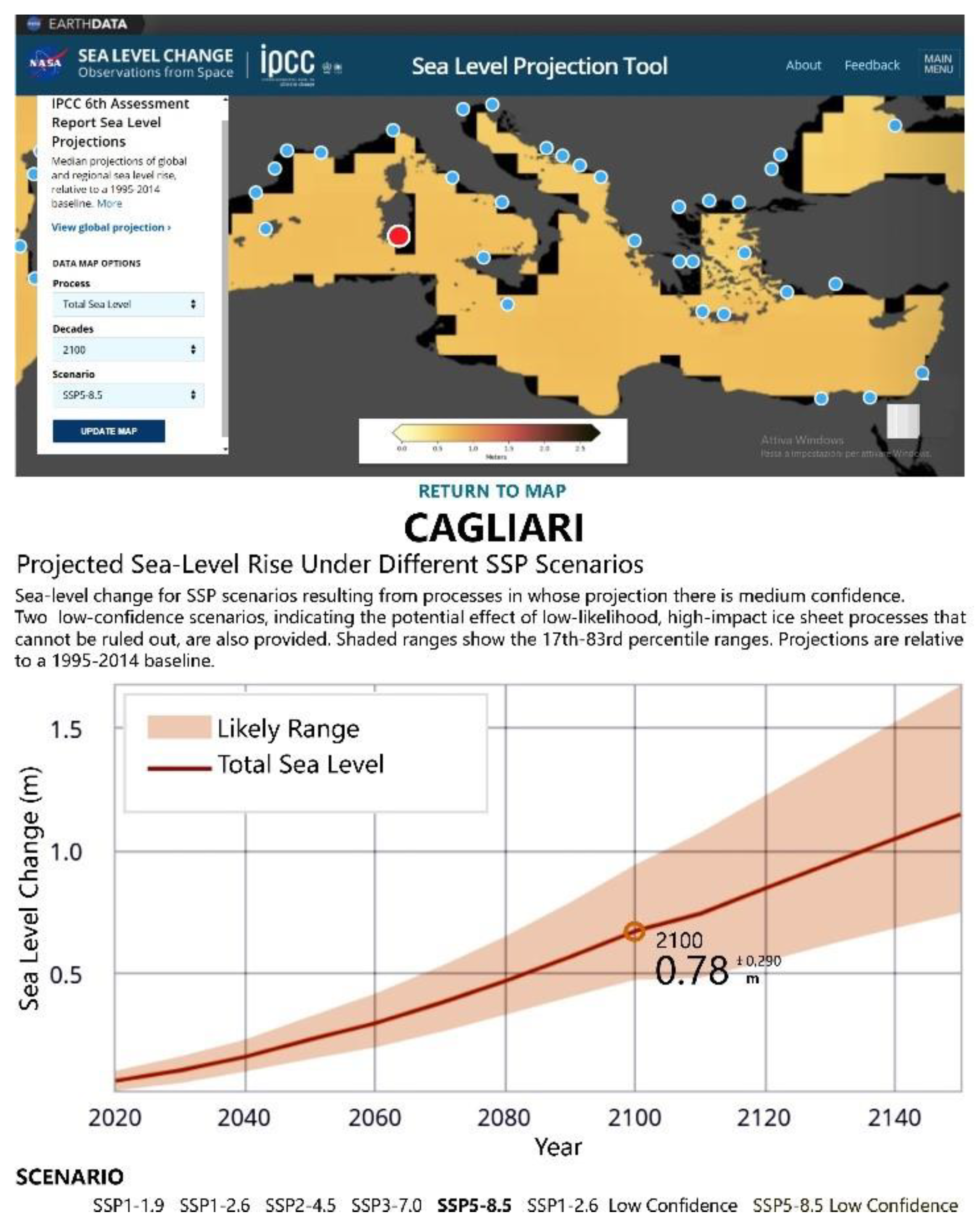 MIS 5.5 Highstand and Future Sea Level Flooding at 2100 and 2300 in ...
