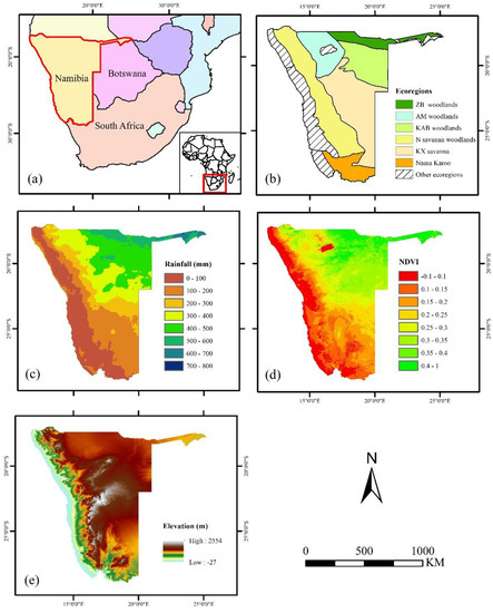 Assessment of the Continuous Extreme Drought Events in Namibia during ...