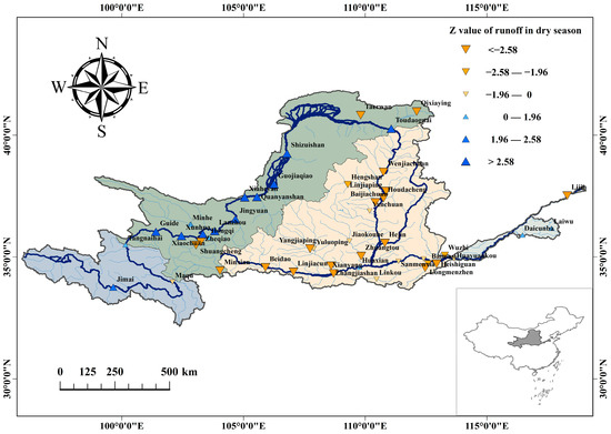 Temporal and Spatial Changes of Runoff Regime in the Yellow River Basin ...