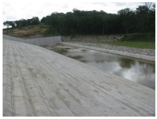 Physical Modeling of Beveled-Face Stepped Chute