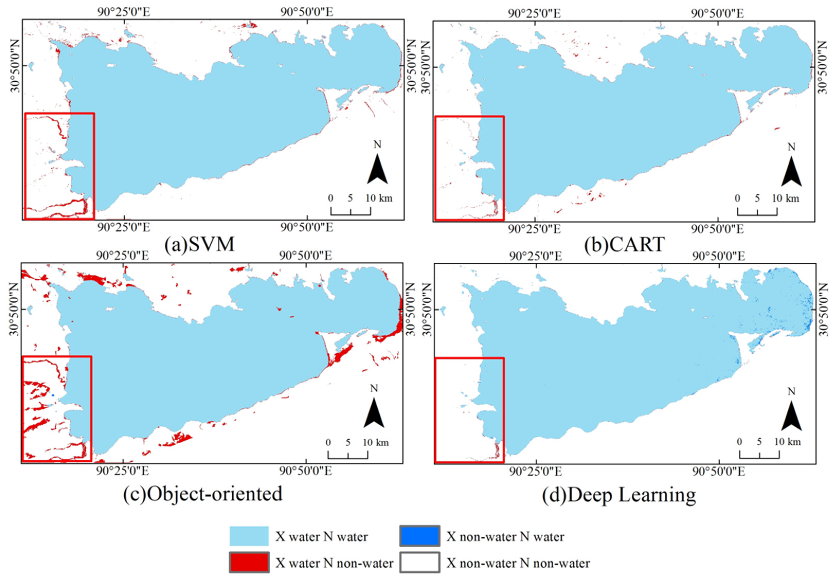Satellite Detection of Surface Water Extent: A Review of Methodology