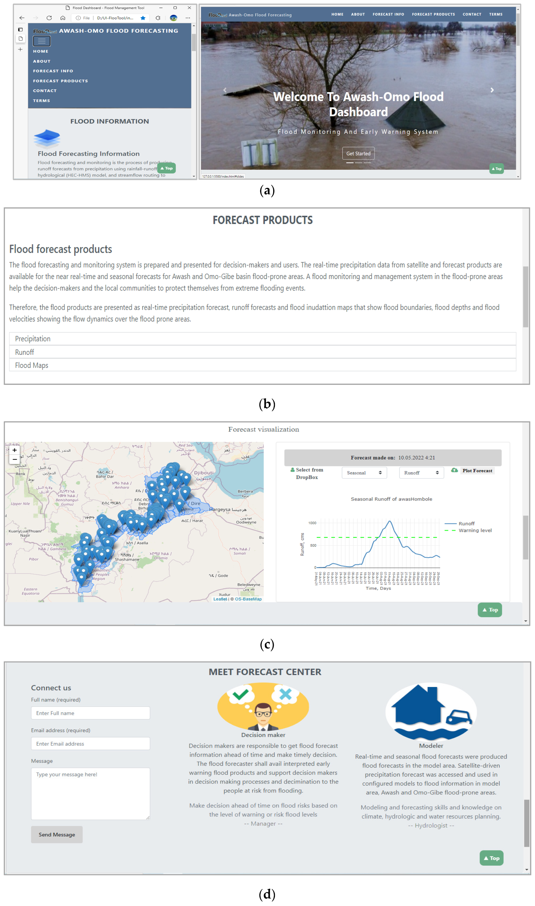 Development and Evaluation of a Web-Based and Interactive Flood ...