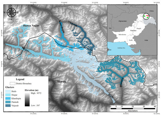 Impact of Climate Change on Spatio-Temporal Distribution of Glaciers in ...
