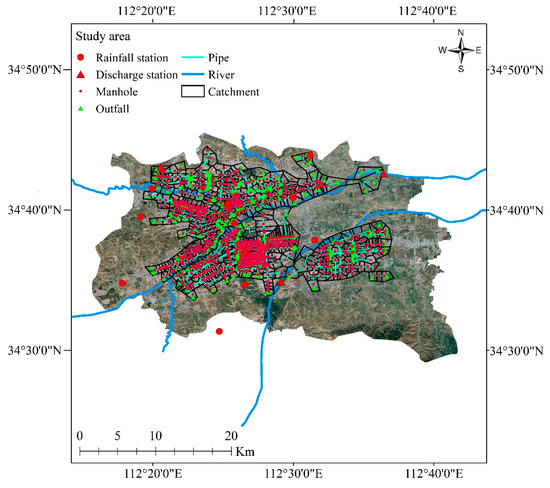 City Flood Disaster Scenario Simulation Based on 1D–2D Coupled Rain ...