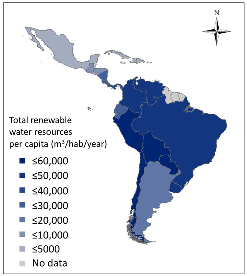 Water | Free Full-Text | Water Context in Latin America and the ...