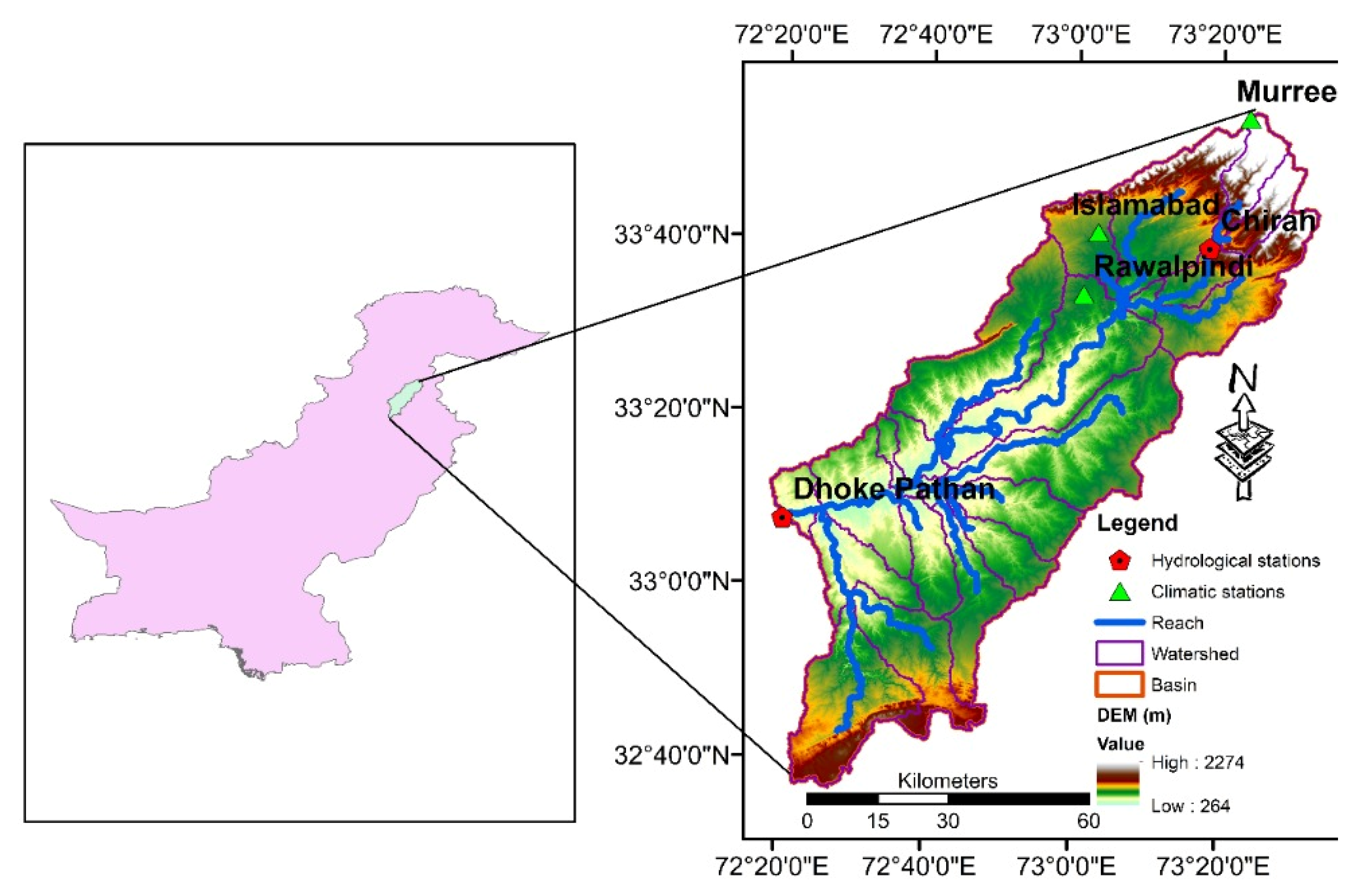 Evaluating the Impact of Climate Change on the Stream Flow in Soan ...