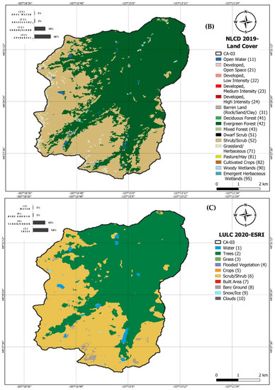 Assessment of Implementing Land Use/Land Cover LULC 2020-ESRI Global ...