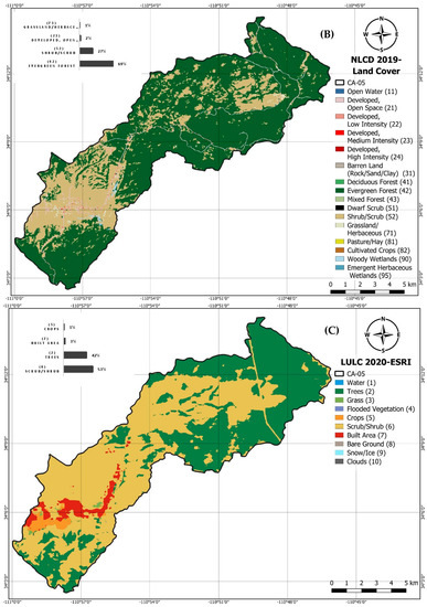 Assessment of Implementing Land Use/Land Cover LULC 2020-ESRI Global ...