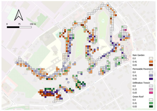 Flood Management with SUDS: A Simulation–Optimization Framework