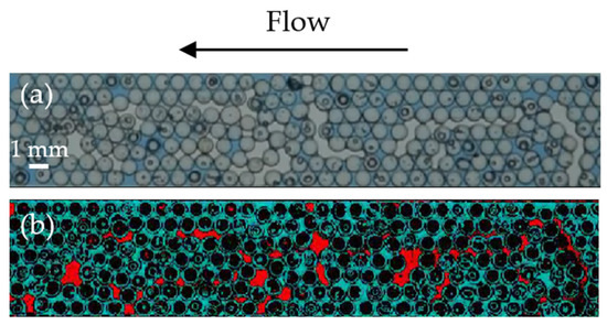 Characterization of Bubble Transport in Porous Media Using a Microfluidic Channel