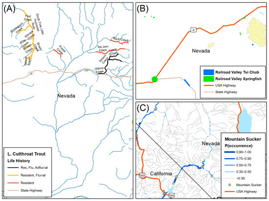 Spatial Conservation Assessment for Native Fishes in the Lahontan and ...