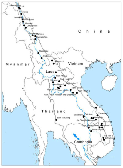 Mekong River Location