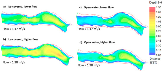 Rivers under Ice: Evaluating Simulated Morphodynamics through a Riffle ...