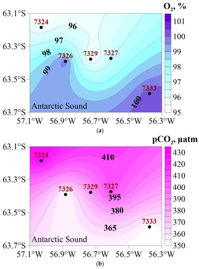 Oxygen and pCO2 in the Surface Waters of the Atlantic Southern Ocean in ...