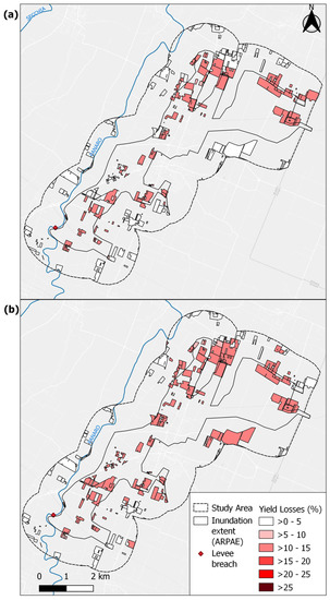 Estimations of Crop Losses Due to Flood Using Multiple Sources of ...