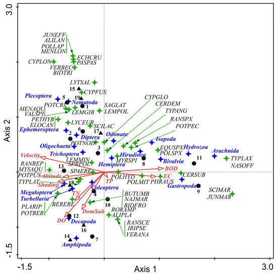 Macrophyte- and Macrozoobenthic-Based Assessment in Rivers: Specificity ...