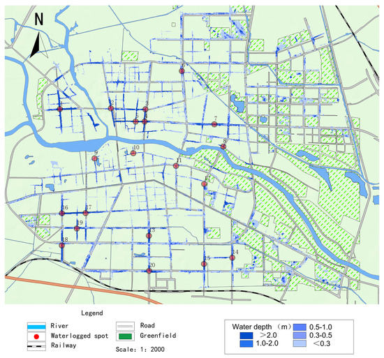 Impact of Different Design Rainfall Pattern Peak Factors on Urban Flooding
