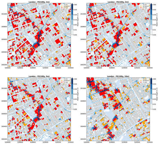 Cloud Modelling of Property-Level Flood Exposure in Megacities