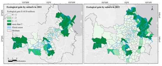 Mapping the Social, Economic, and Ecological Impact of Floods in Brisbane