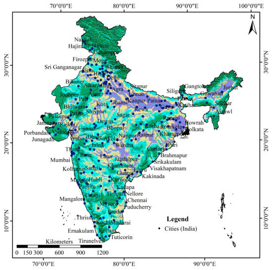 Assessment and Mapping of Riverine Flood Susceptibility (RFS) in India ...
