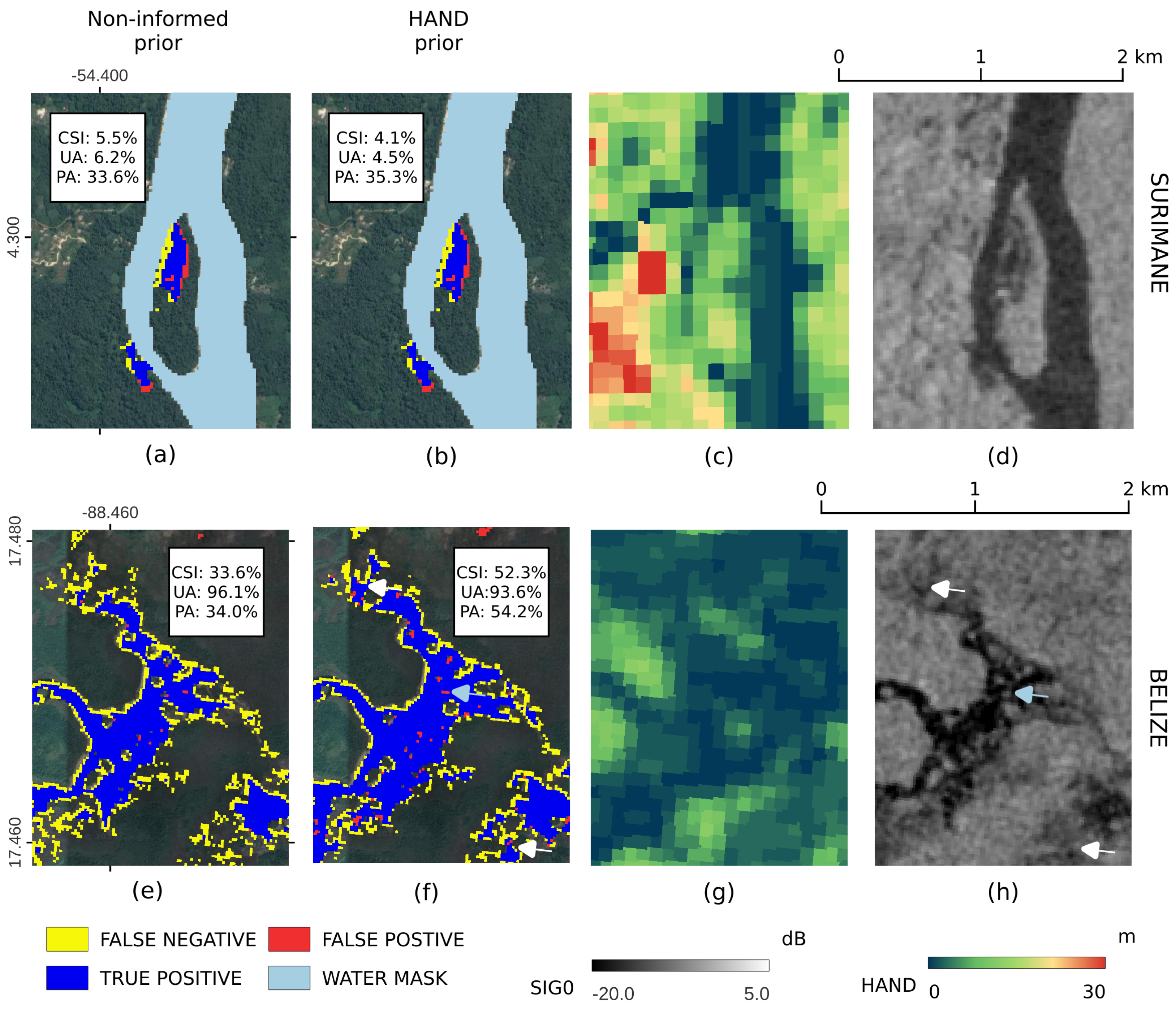 Water | Free Full-Text | Improving Sentinel-1 Flood Maps Using a Topographic Index as Prior in ...