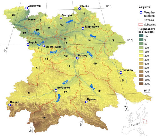 Water | Free Full-Text | Hydrological Balance in the Vistula Catchment ...