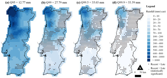 Assessing Changes in Exceptional Rainfall in Portugal Using ERA5-Land ...