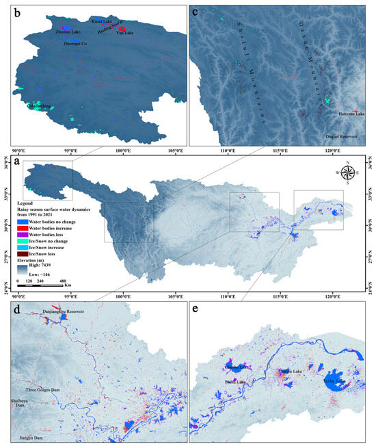 Long-Term Monitoring of Surface Water Dynamics and Analysis of Its ...