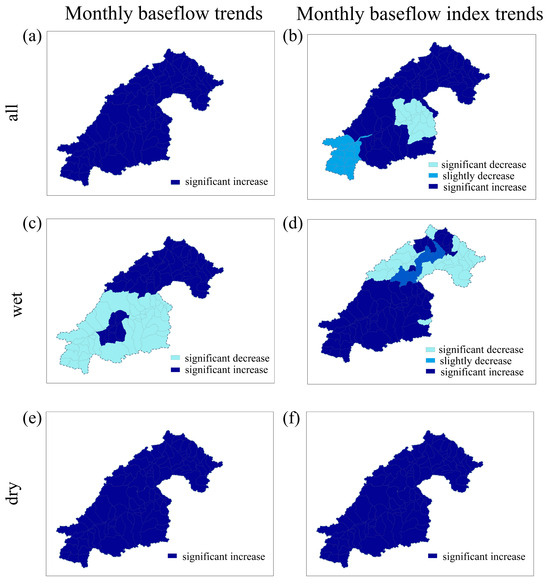 Spatial and Temporal Assessment of Baseflow Based on Monthly Water Balance Modeling and Baseflow ...