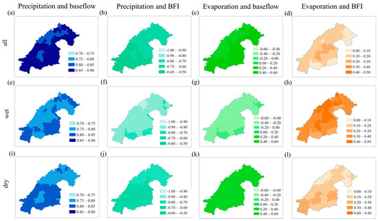 Water | Free Full-Text | Spatial and Temporal Assessment of Baseflow Based on Monthly Water ...