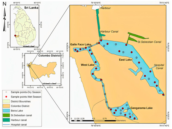 Spatiotemporal Assessment of Water Pollution for Beira Lake, Sri Lanka