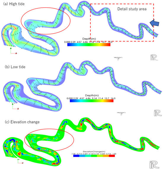 Numerical Simulation of River Channel Change in the Suspended Sediment ...