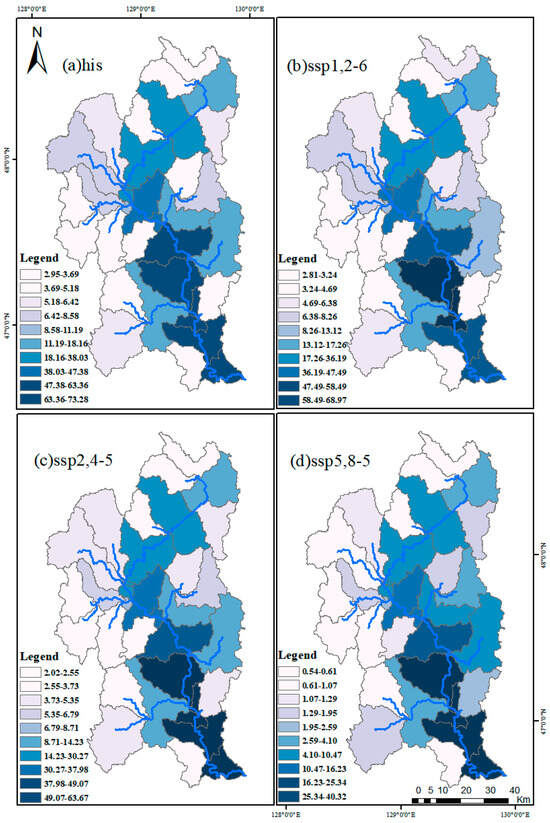 Simulation and Prediction of Snowmelt Runoff in the Tangwang River Basin Based on the NEX-GDDP ...