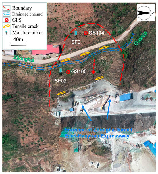 Landslide Deformation Analysis and Prediction with a VMD-SA-LSTM Combined Model