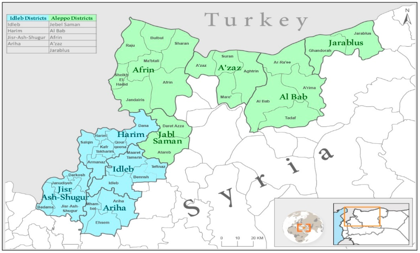 Irrigation Water in Northwest Syria: Impact of the Recent Crisis and ...